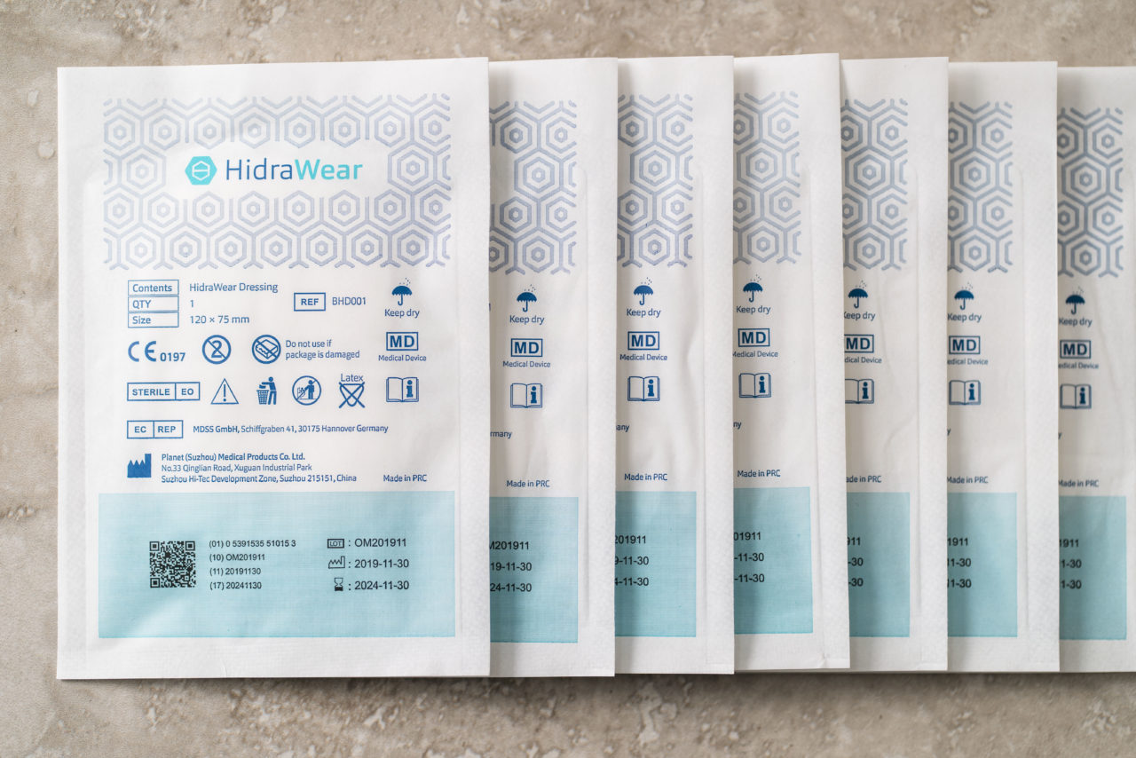HS Dressings 60 Pack - Minimises Leaks - HidraWear