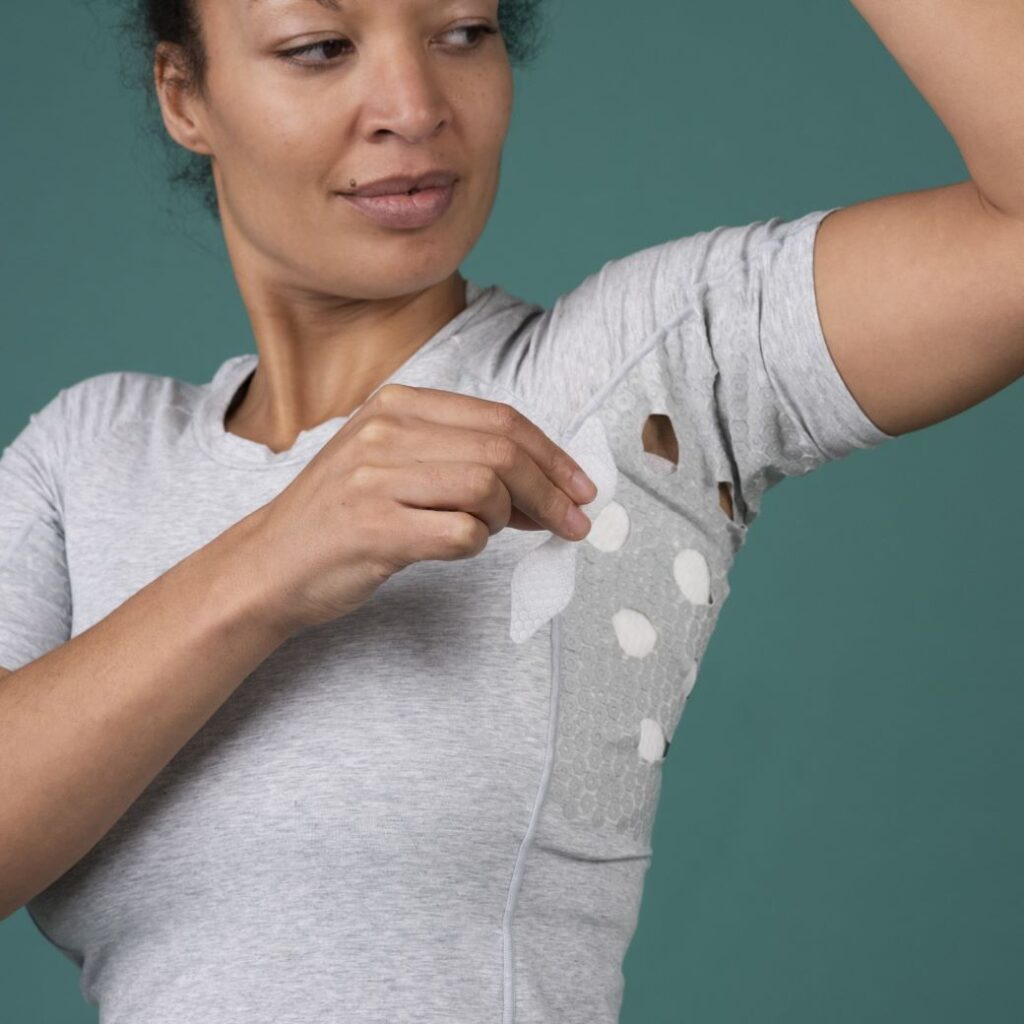 HidraWear AX T-shirt - Armpit Dressings for HS