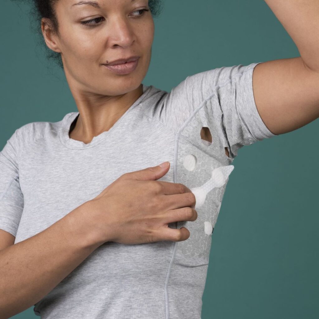 HidraWear AX T-shirt - Armpit Dressings for HS