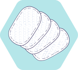 HidraWear - Wound care solution,adhesive free for hidradenitis suppurativa