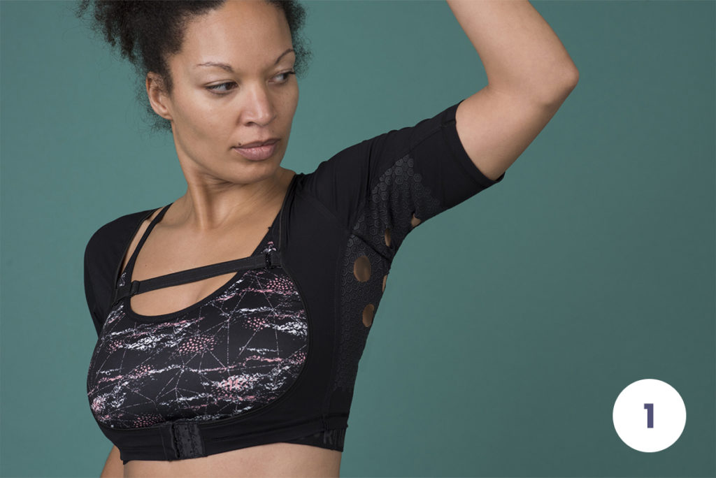 HidraWear - Wound care solution, adhesive free for hidradenitis suppurativa